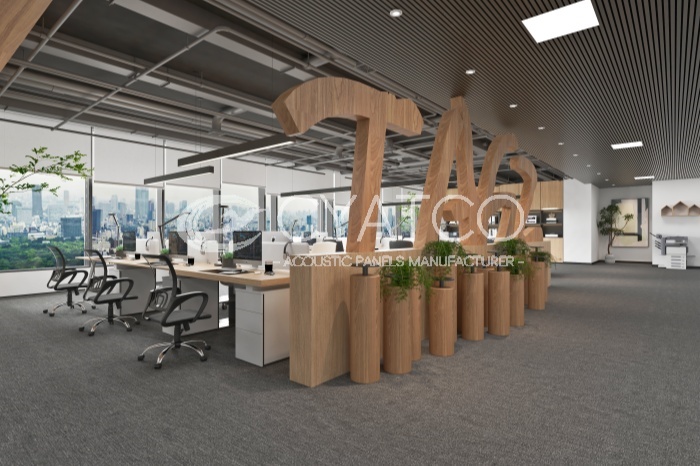 Office Install Akupanel Case: Create A Quiet And Efficient Working Area